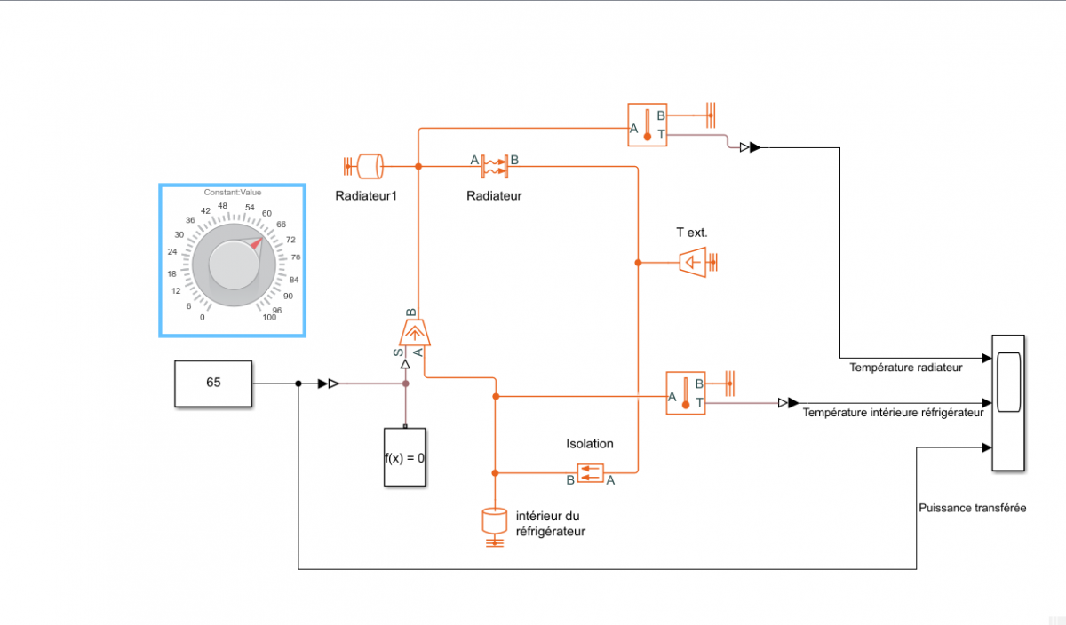 Simulation Matlab Electronique Robot Maker