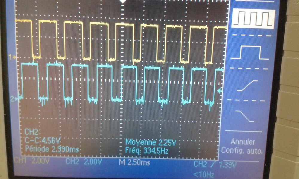Utilisation des encodeurs moteurs CC avec Arduino